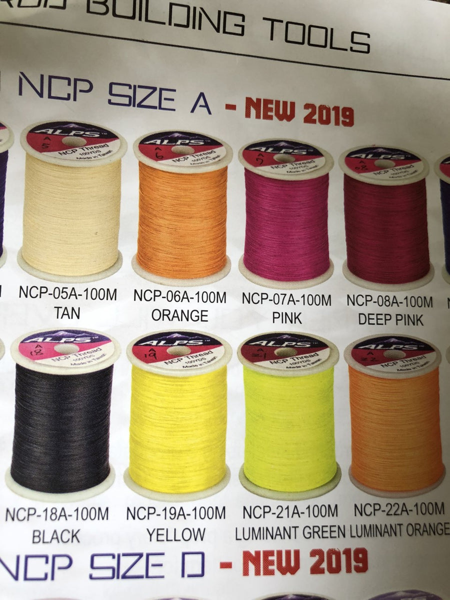 Alps Wrapping Thread NCP Size A – VALLEY CUSTOM RODS